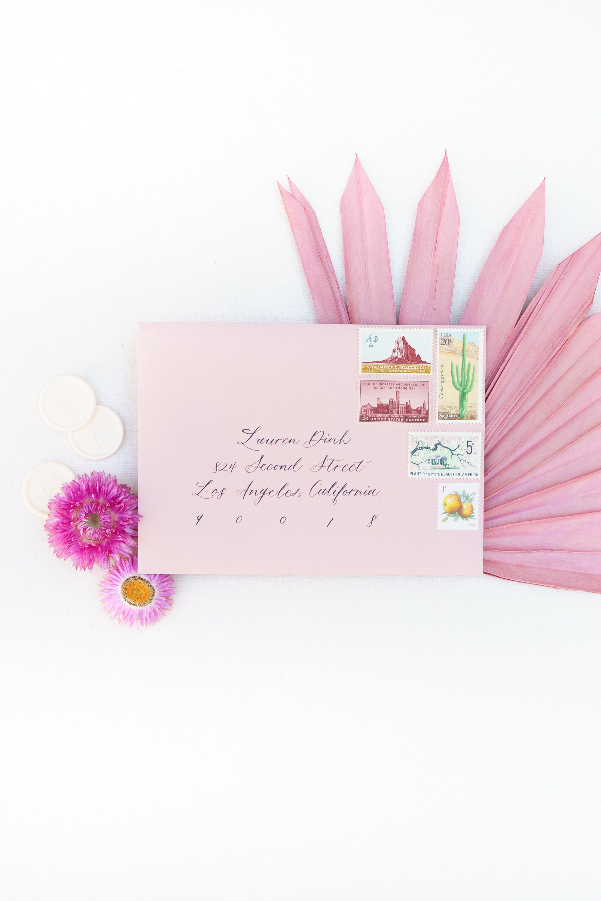 Envelope Calligraphy Minimum of 50 | Wedding Calligraphy | Dusty Blue ...