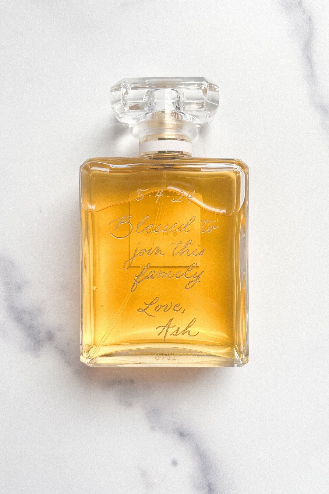 Hand Engrave Calligraphy for Fragrance Bottles | Custom Wedding Gifts ...