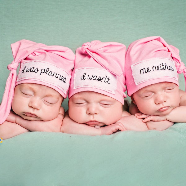 Triplet Hats - Etsy