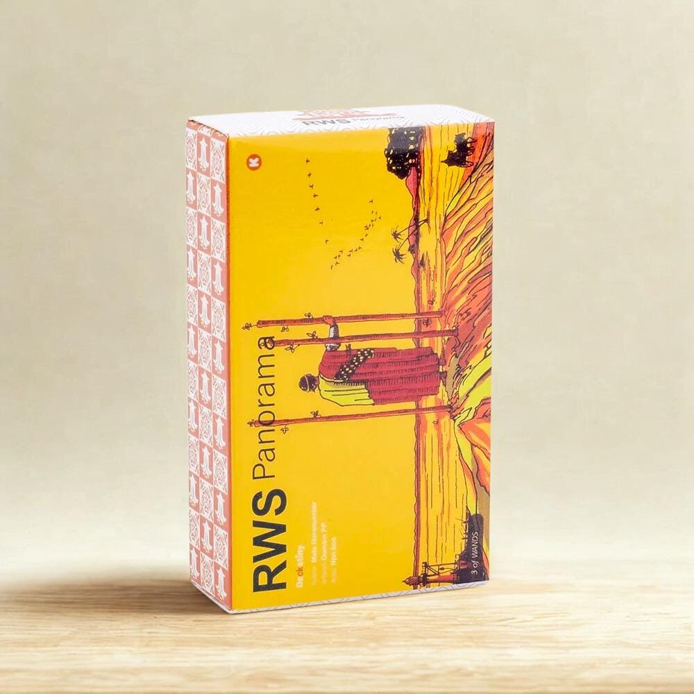 RWS Panorama Tarot Deck: 78 Cards, Landscape Format, 6x10.3cm - Etsy
