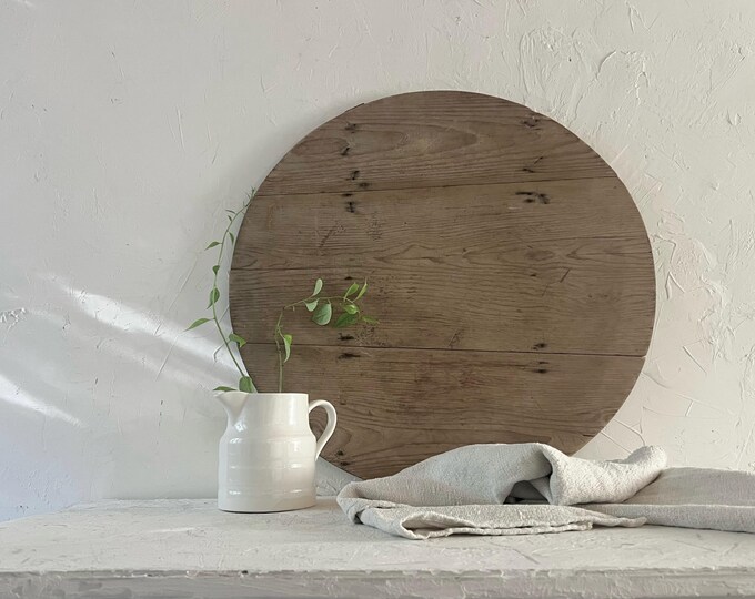 Large Round French Breadboard - Etsy