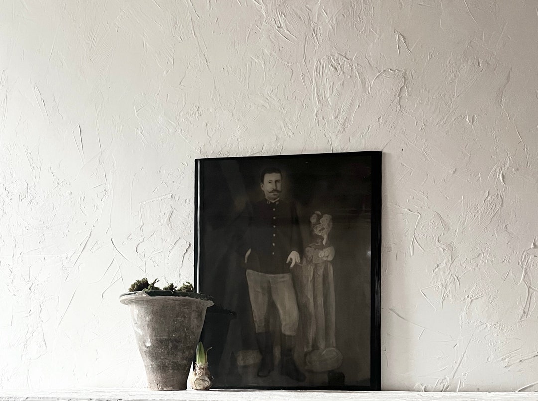 1800’s Portrait of Police Officer | Gum Bichromate Photograph - Etsy
