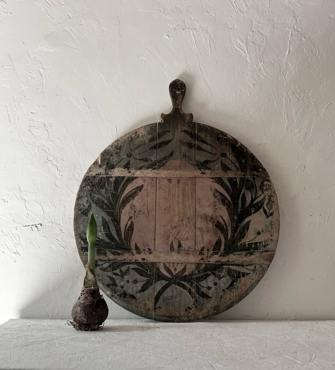 Antique Round French Breadboard - Etsy