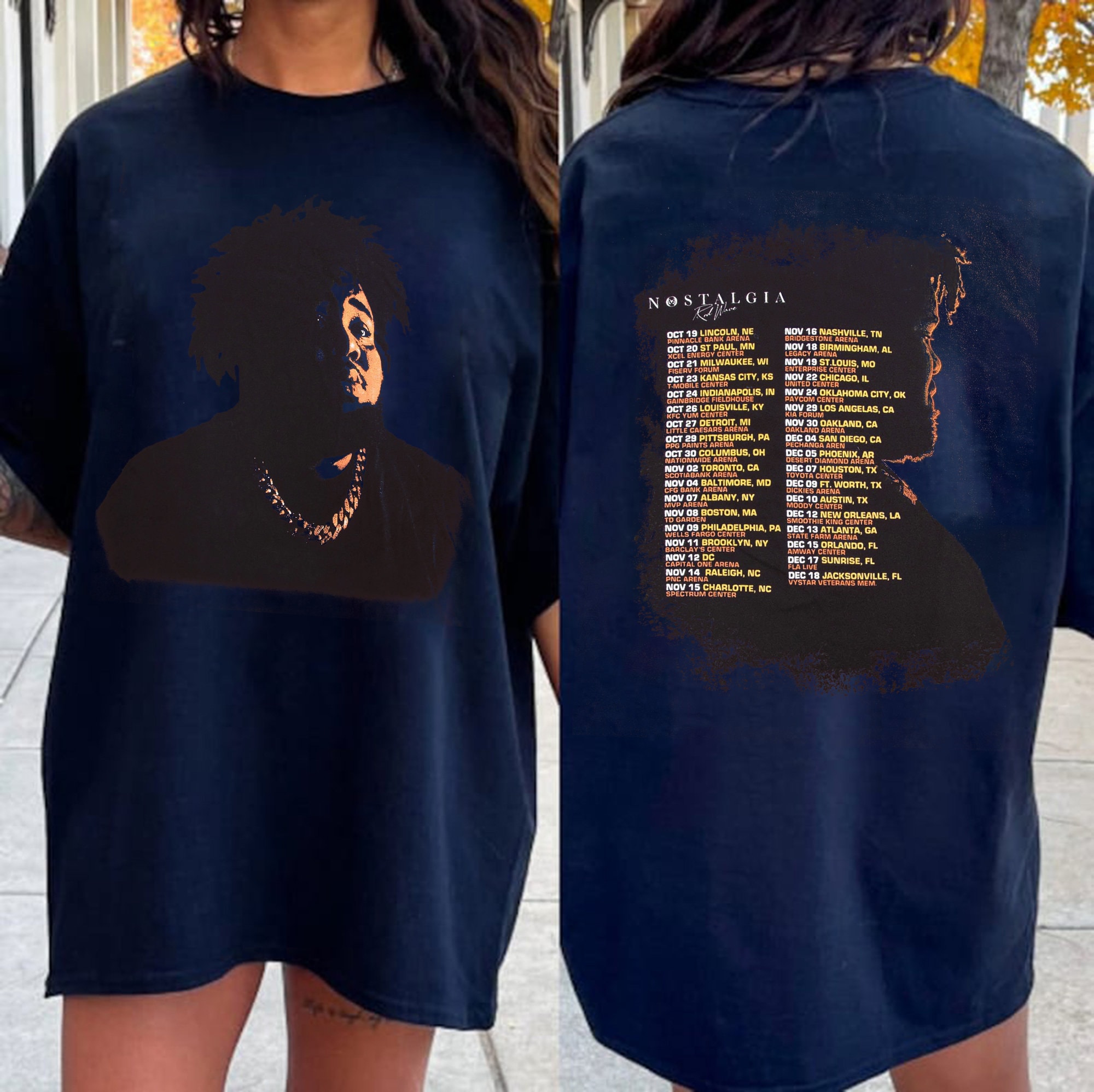 Retro Rod Wave Nostalgia Tour Shirt, Rod Wave 2023 Concert T Shirt sold ...