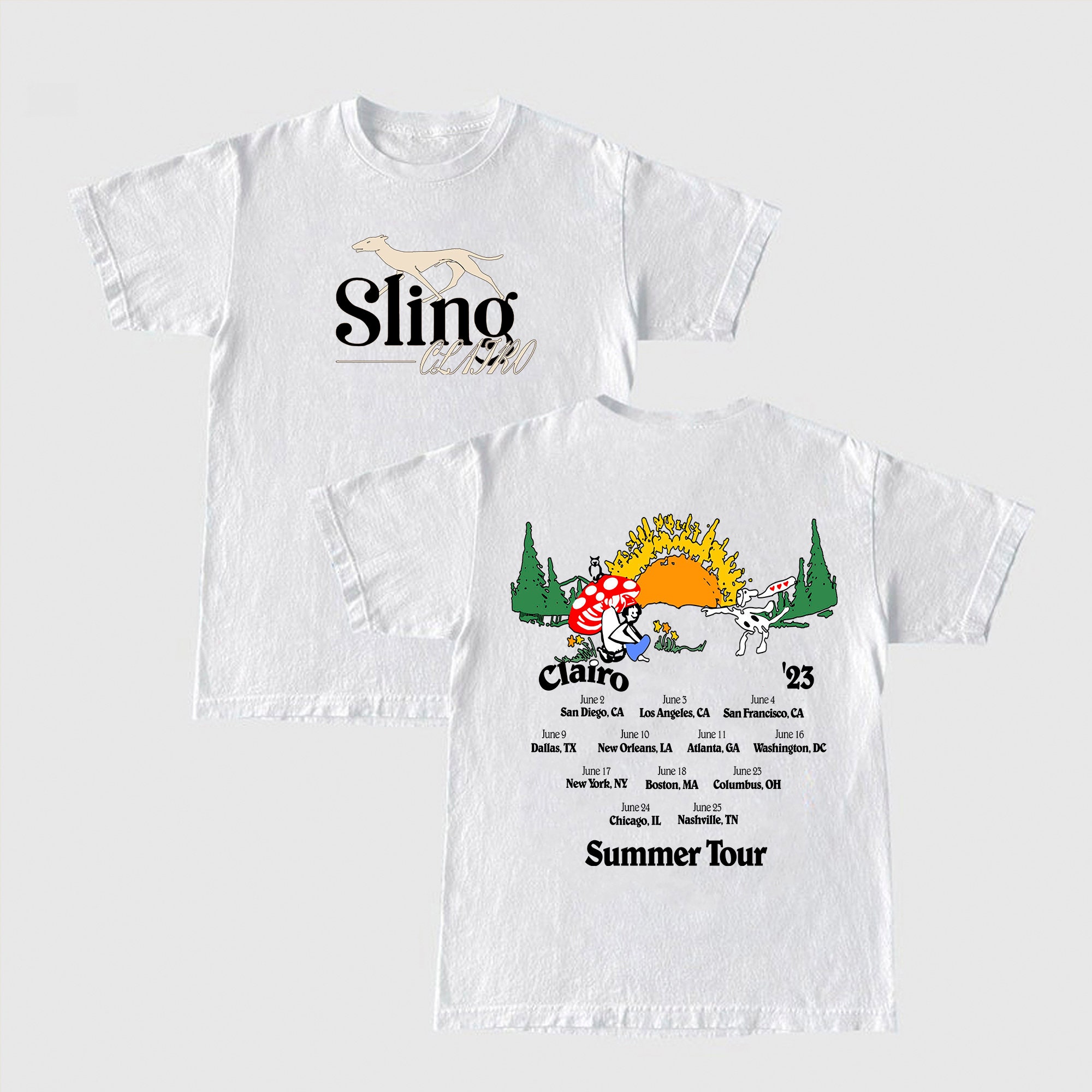 Clairo Merch Aesthetic 2 Side Shirt Clairo Sling Retro Shirt - Etsy