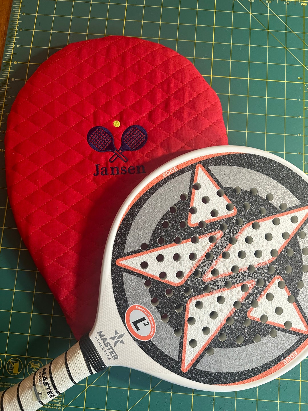 Quilted Platform Paddle Tennis Racquet Cover -protect Your Grit ...