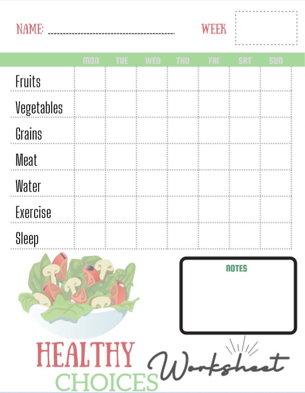 Healthy Habits Checklist, Kids Daily Routine, Printable Daily Routine ...