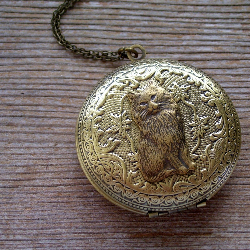 Antique Cat Jewelry - Etsy