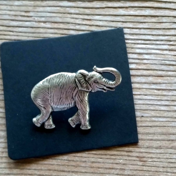 Elephant Lapel Pin - Etsy