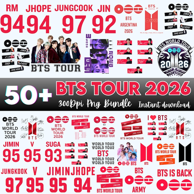 Bts Freebies - Etsy