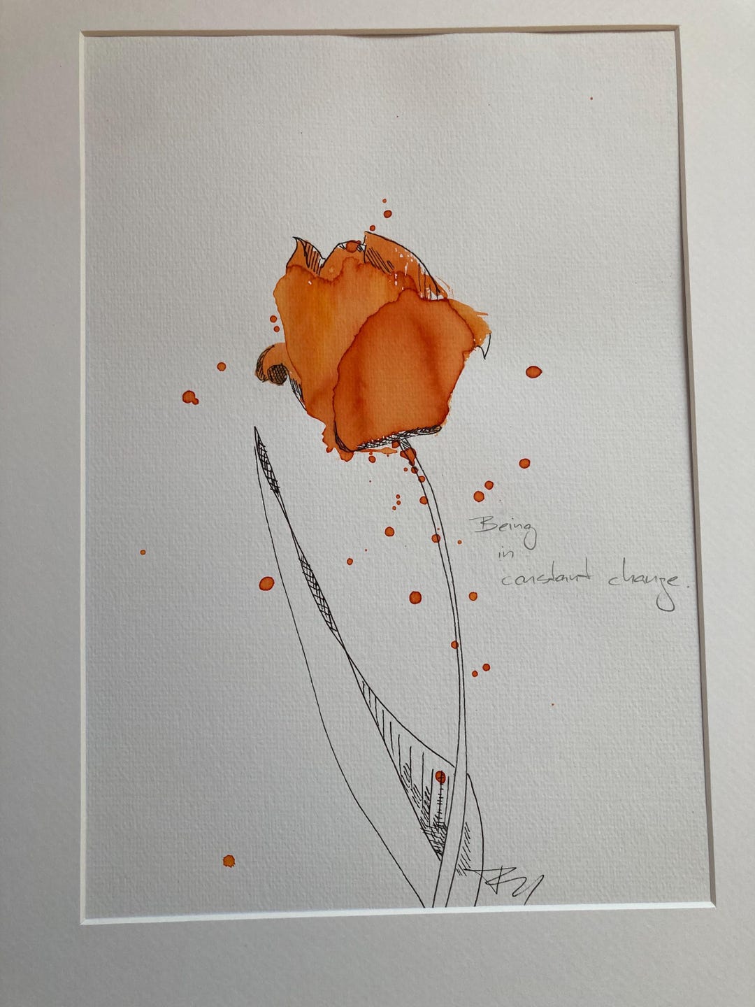Tulip-being in Constant Change. - Etsy