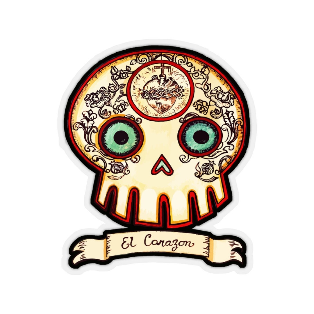 Vinyl Sticker Car Decal El Corazon - Etsy