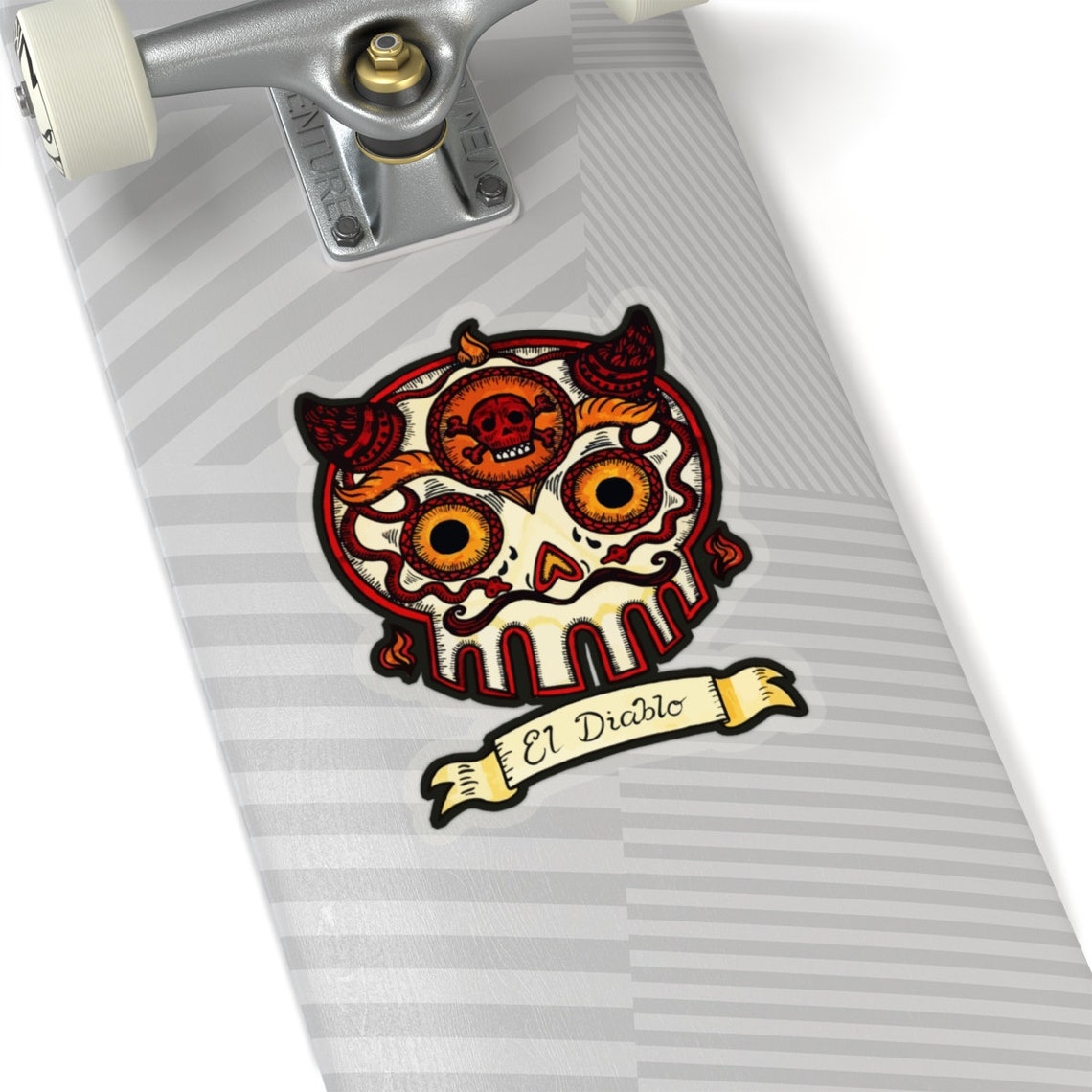 Vinyl Sticker Car Decal El Diablo - Etsy New Zealand