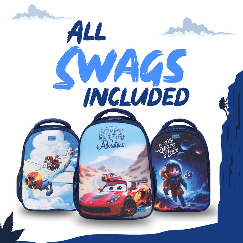 Kids Travel Backpack With Swappable Fronts | Adventure Swagpack ...
