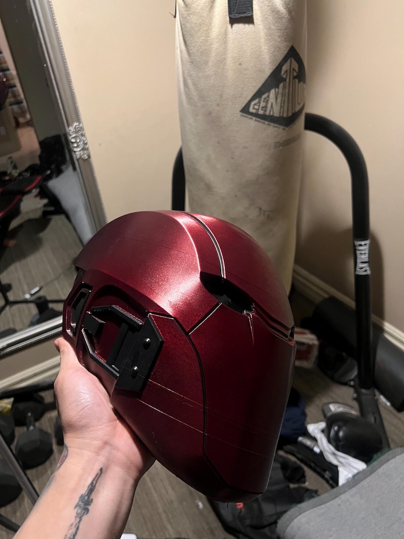 Red Hood A Injustice HELMET . FLASH SALE! Only 1 Available. Fits 23-24 ...