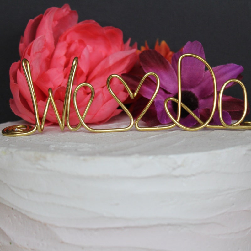 Wire Cake Topper - Etsy