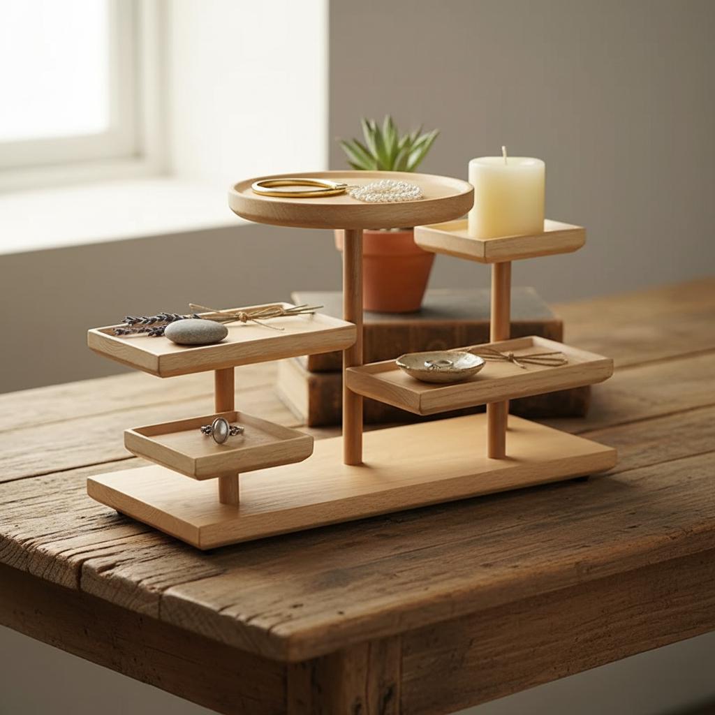Wooden Multi-layer Display Rack - Etsy