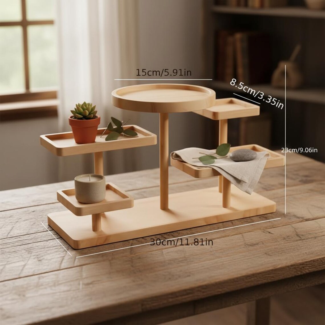 Wooden Multi-layer Display Rack - Etsy