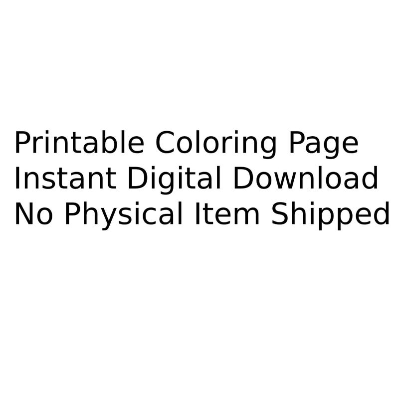 Cat Coloring Page for Kids | Printable A4 PDF Coloring Book Page ...