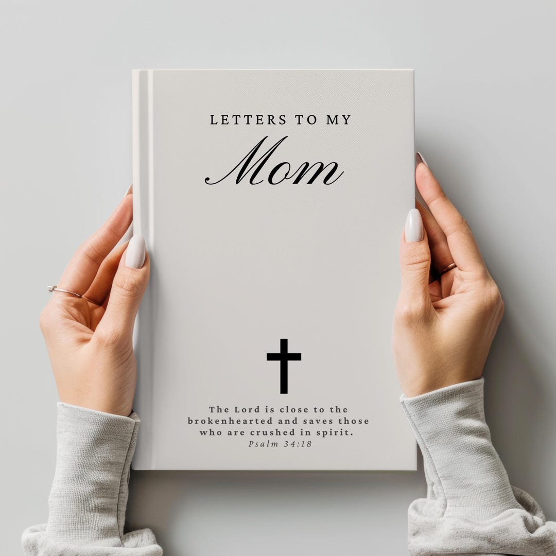 Letters to My Mom Grief Journal | Bereavement Keepsake Notebook ...