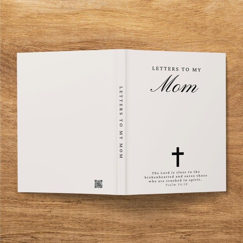 Letters to My Mom Grief Journal | Bereavement Keepsake Notebook ...