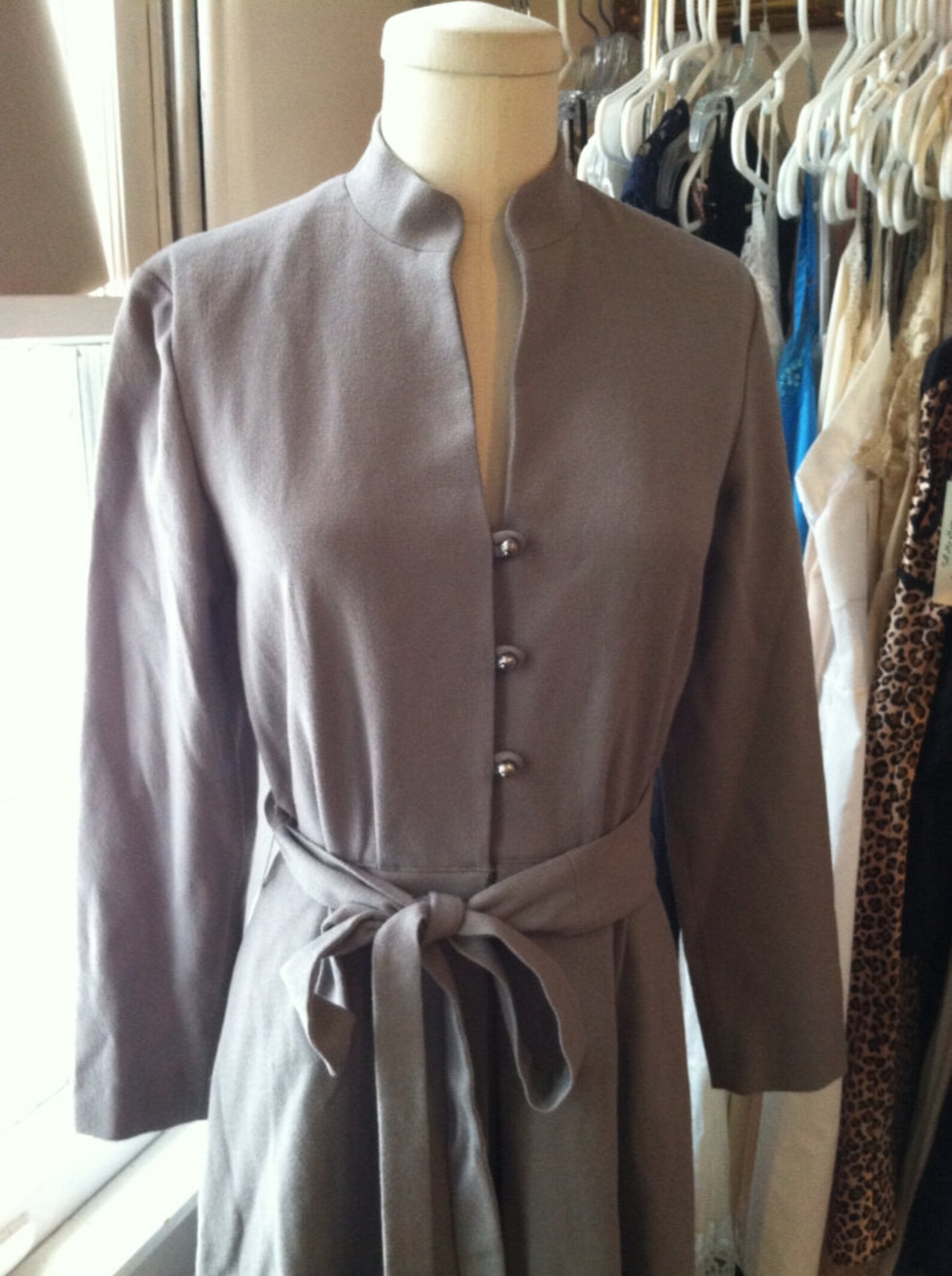 Mod Retro Military Style Dress 1970 Small - Etsy