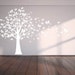 Wall Decals - Nursery Decals - Butterfly Tree Decal - Blowing Tree ...