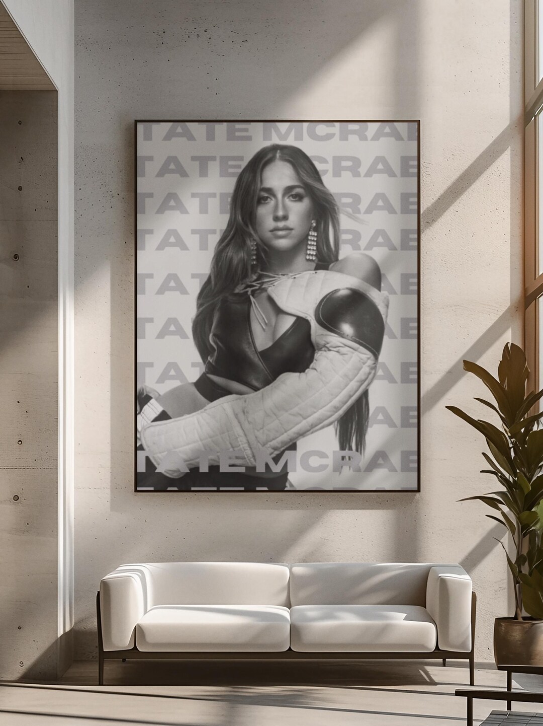 Tate Mcrae Digital Printable Poster | Music Wall Art | Minimal Singer ...