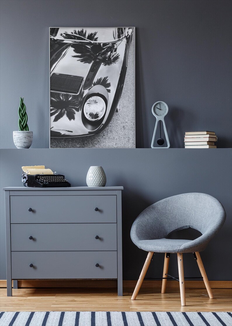 Vintage Car Printable Poster | Classic Car Wall Art | Retro Automotive ...