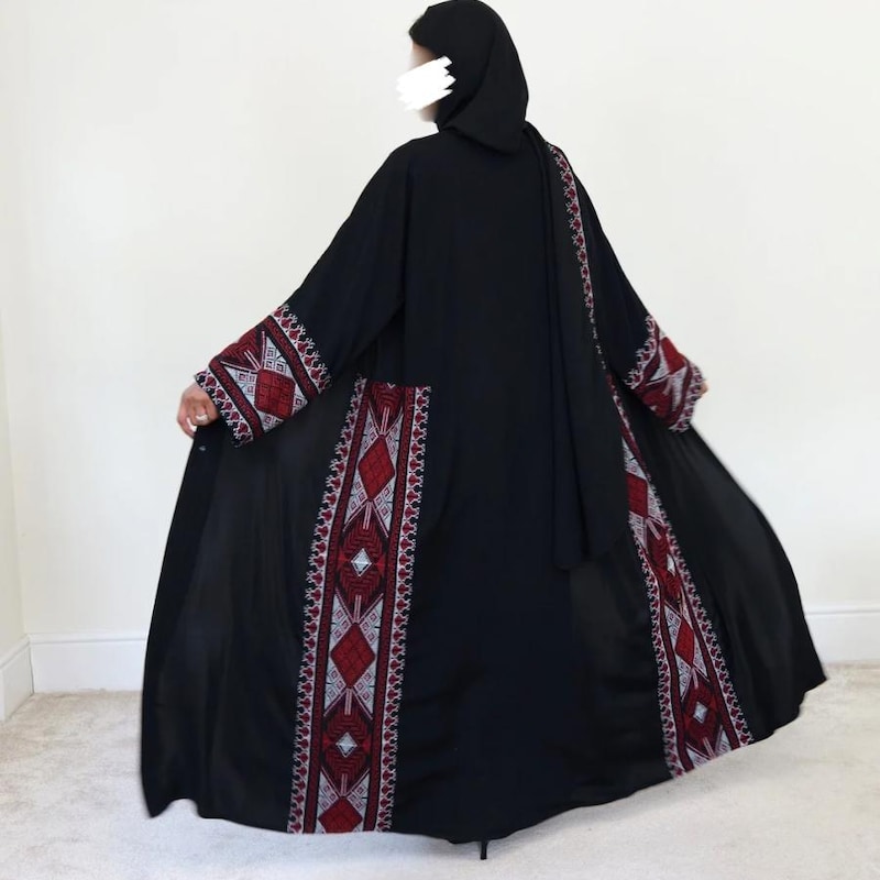 Embroidery Hand Abaya - Etsy UK