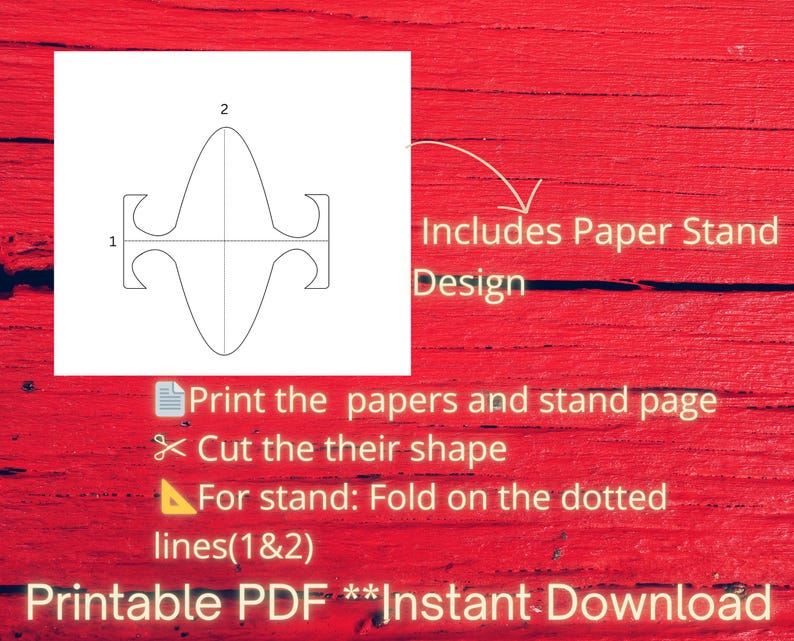 2026 Flower Pot Calendar Printable, Desk Paper Stand (digital Download ...
