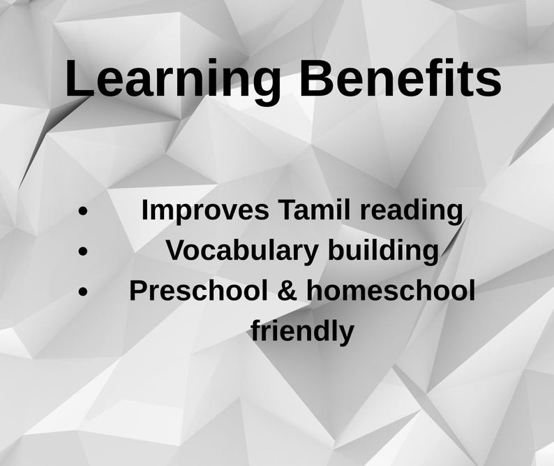 Tamil Consonants Flashcards | Preschool Tamil Alphabet Learning (PDF ...