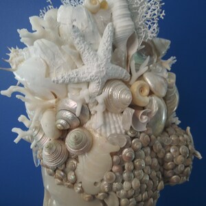 Venus, Goddess of the Sea With Natural Shells WHITE - Etsy