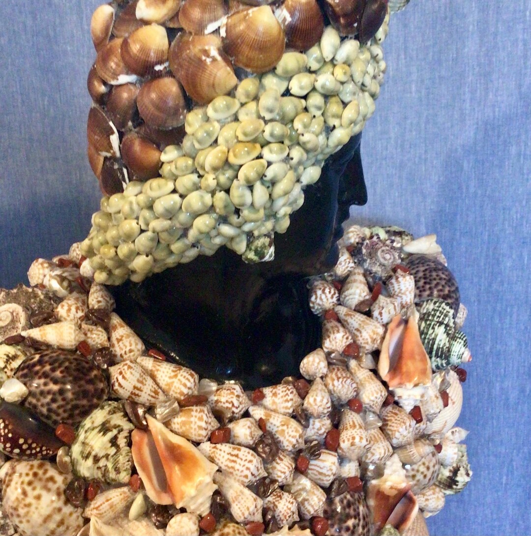 APOLLO Greek God of Sun and Joy Festooned With Lucky Cowrie Shells FALL ...