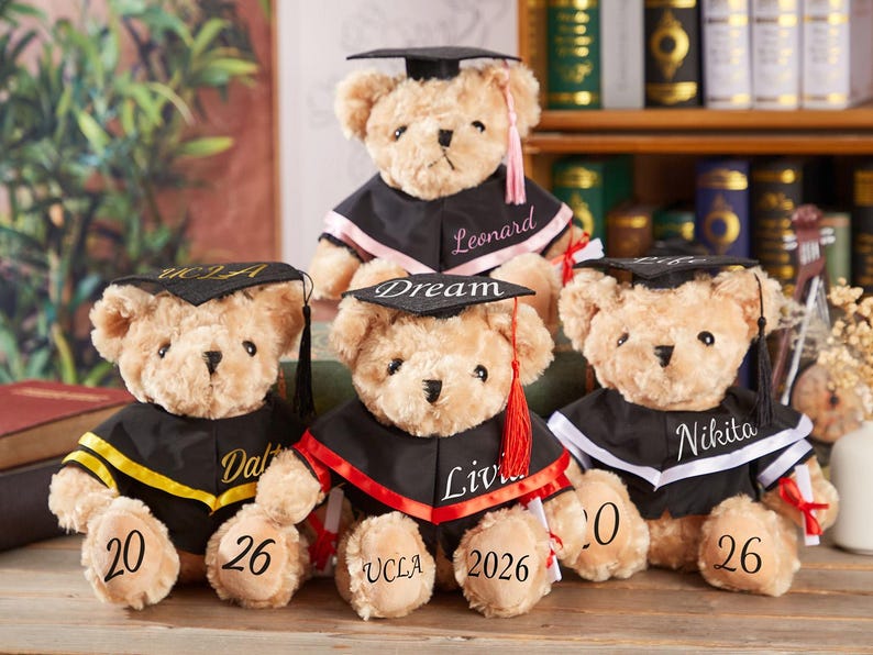 Personalized 2026 Graduation Bear-children Preschool Kindergarten ...