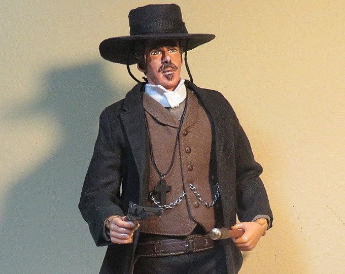 Custom Cowboy Doc Holiday From the Movie "wyatt Earp" 1/6 Scale (made ...