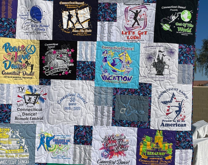 MADE TO ORDER - Custom T-shirt Quilt Listing - Etsy