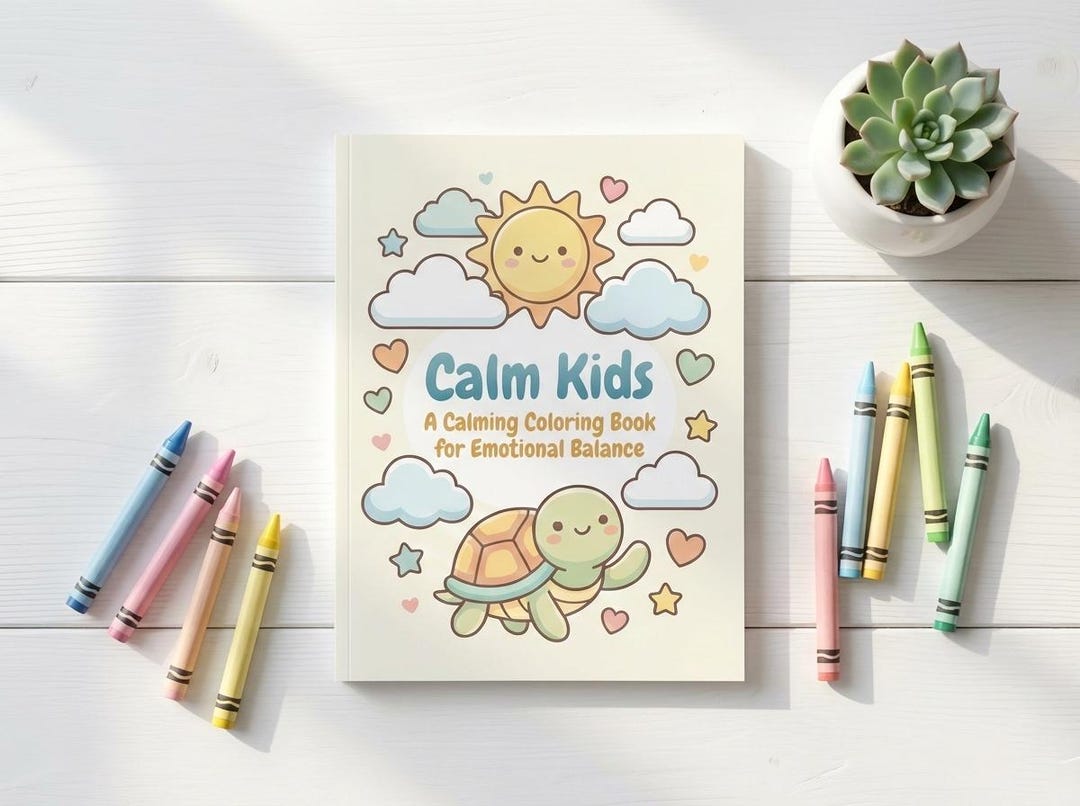 Calm Kids – A Calming Coloring Book for Emotional Balance | Printable ...