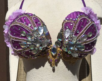 Mermaid Seashell Bra - Etsy