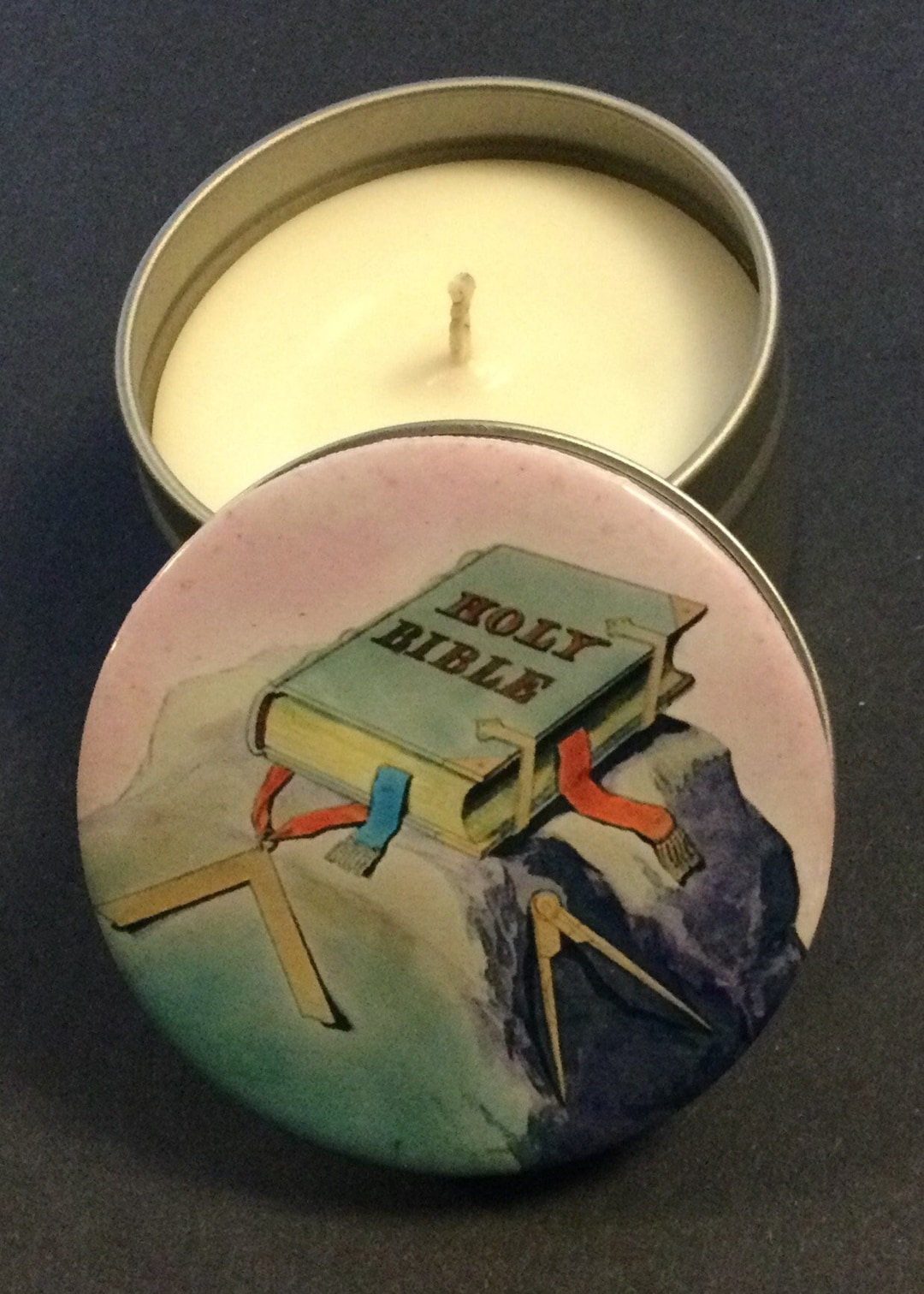 Masonic Acacia Candle Three Great Lights Pure Essential Oil ...