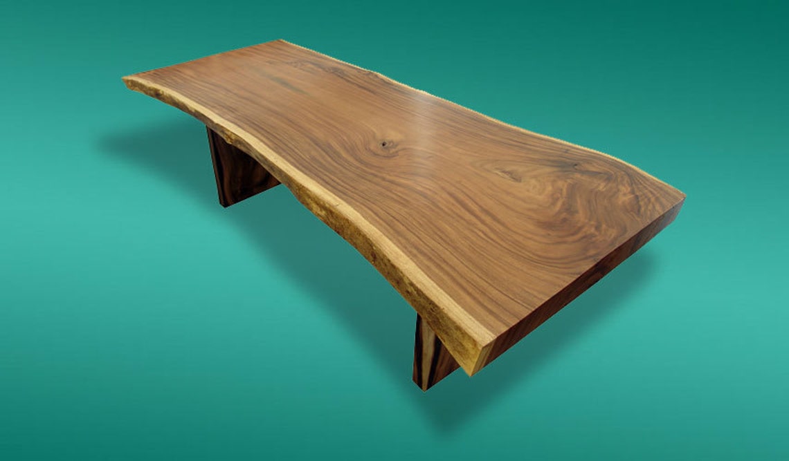 Rare Live Edge Slab Dining Table or Conference Table 9.8ft in - Etsy
