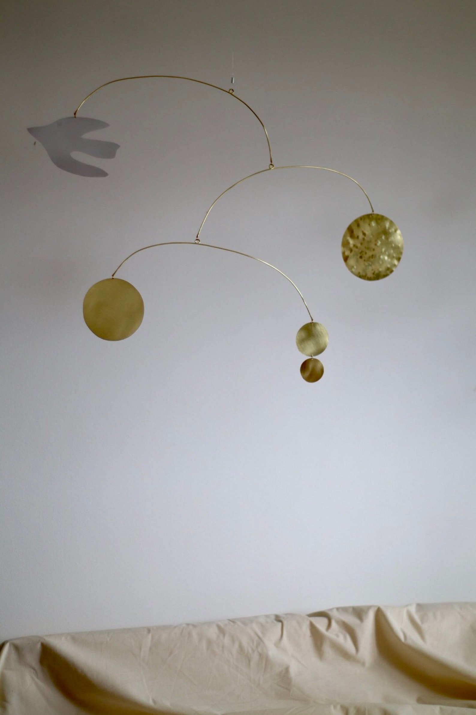 Dove Kinetic Mobile for Modern Interior - Etsy