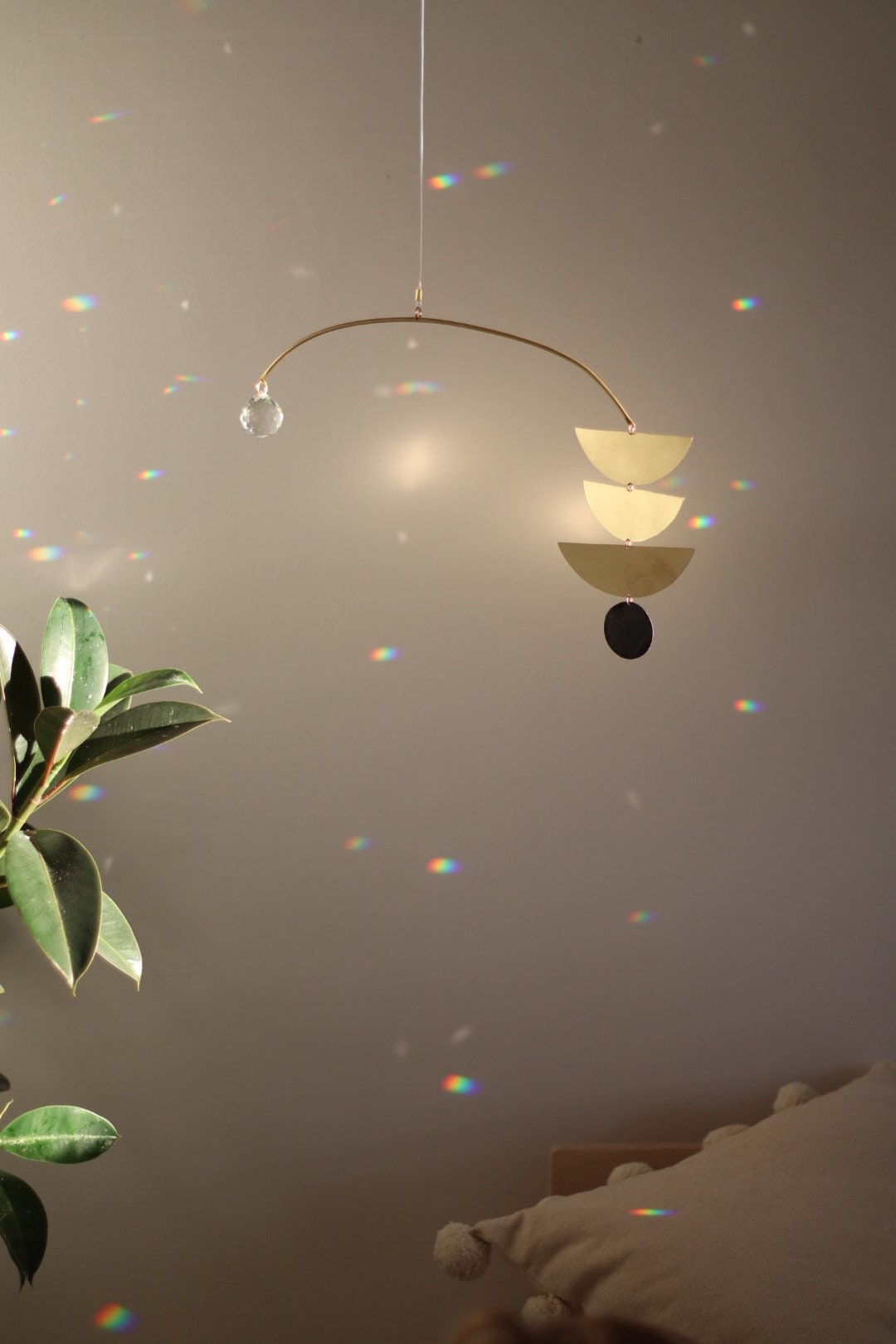 Kinetic Art Sun Catcher Handmade Modern Stylish Interior Mobile in ...