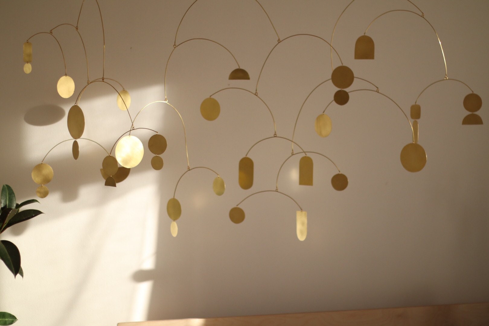 Large Kinetic Trio of Mobiles for Large Interior Installation. - Etsy