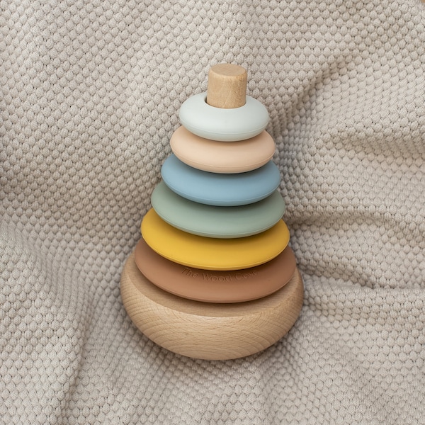 Wood Stacking Toy - Etsy