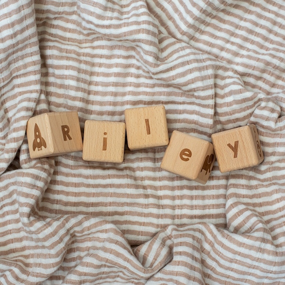 Name Letter Blocks Design
