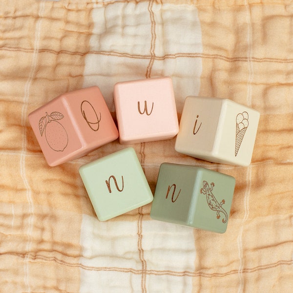 Baby Name Blocks - Etsy