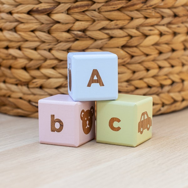 Letter Blocks - Etsy