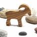 Big Horn Sheep Mountain Goat Mountain Animal Wooden Toy - Etsy