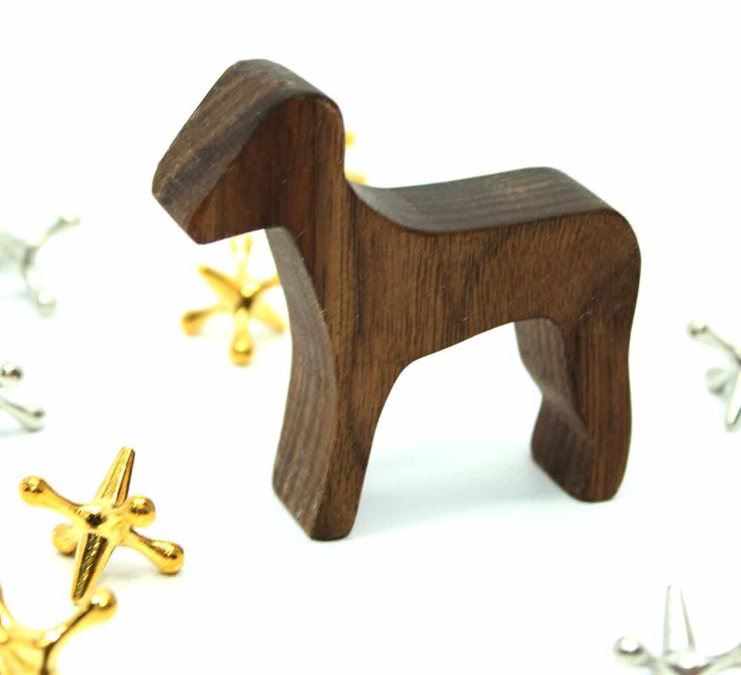 Greyhound Dog Toy Whippet Dog Dog Mom Gift Natural Wood - Etsy